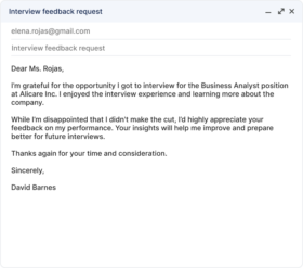 How to Politely Ask for Feedback After an Interview