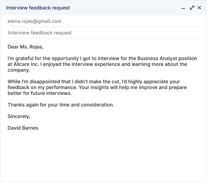 How To Ask For Feedback After An Interview With Examples 