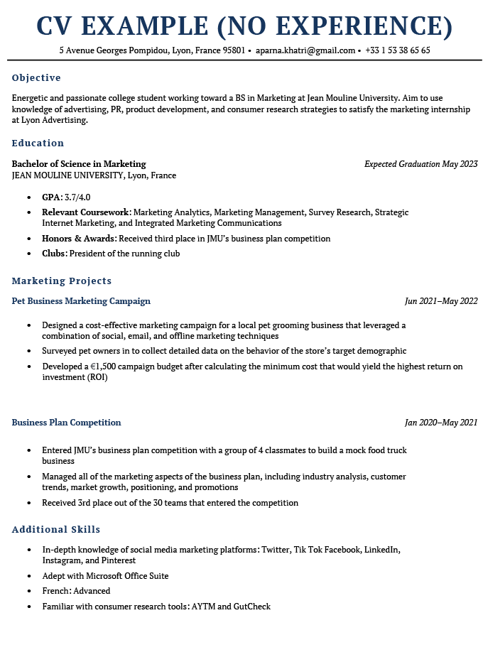 Steps To Write A Perfect CV For Job Application COACH COM NG