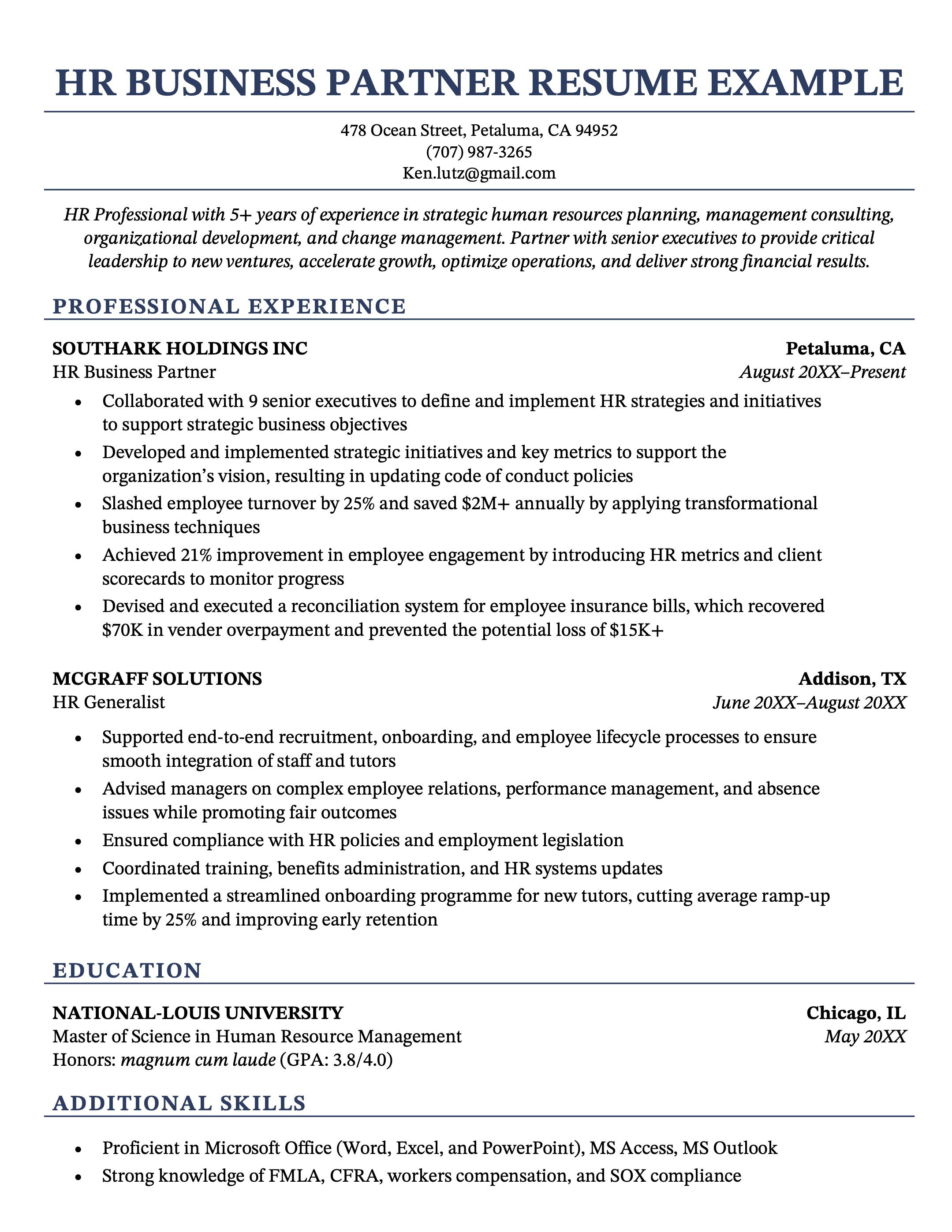 Resume 2025 Plant Based Billy Ortiz