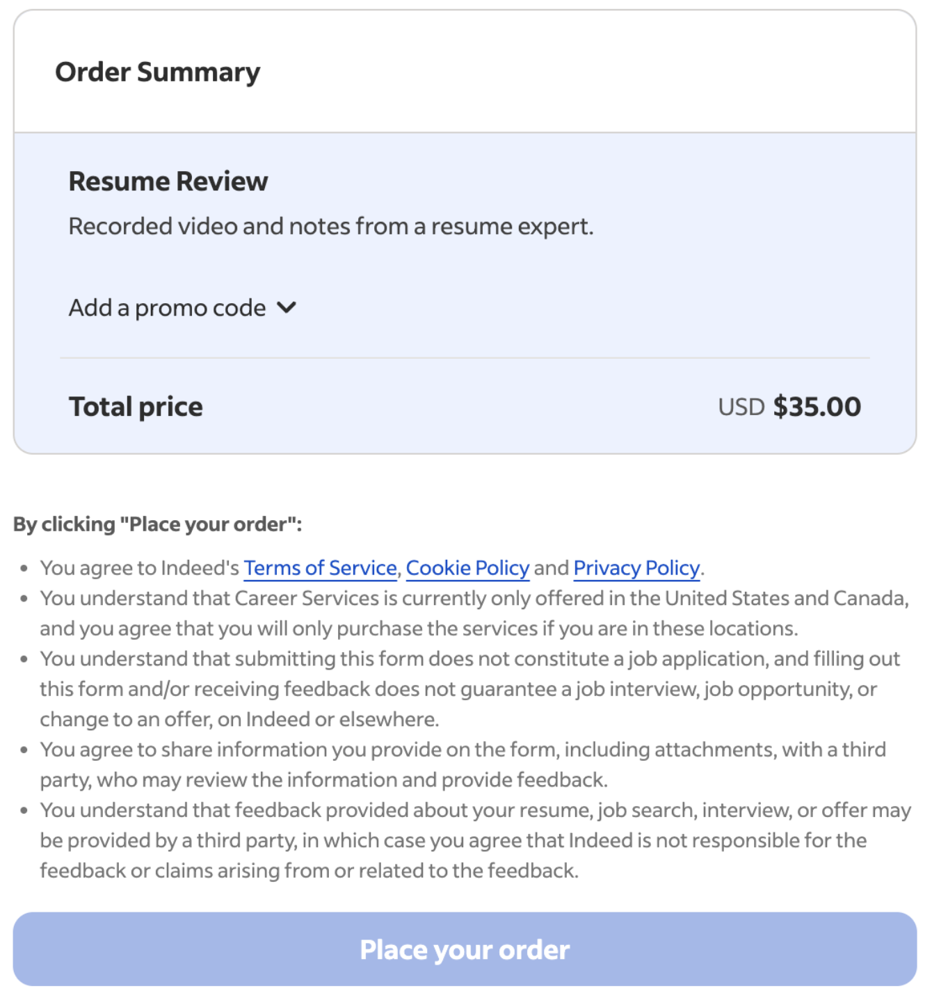 Indeed Resume Services & Builder Reviews