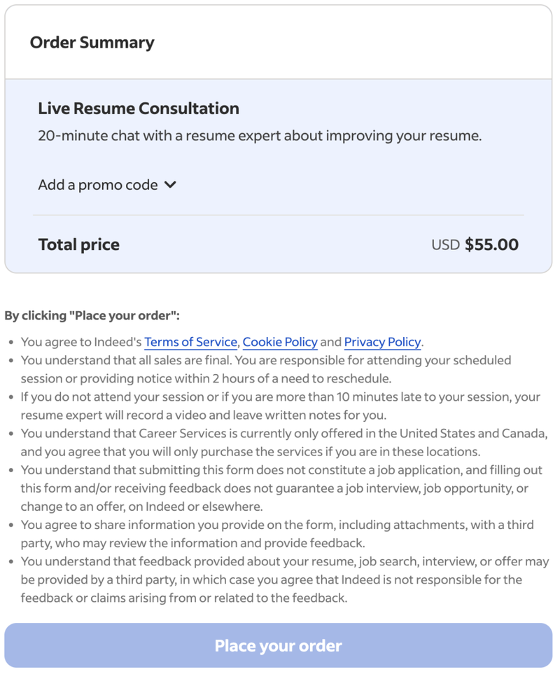 Indeed Resume Services & Builder Reviews