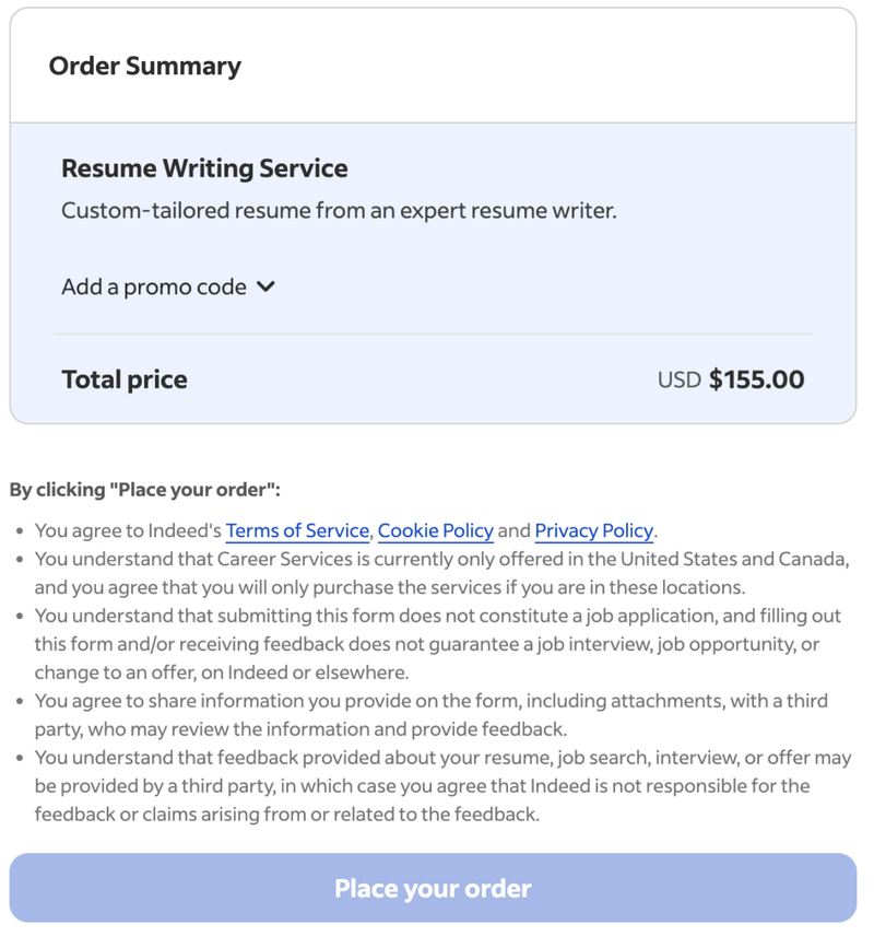 Indeed Resume Services & Builder Reviews