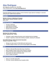 Simple Resume for Beginners (Examples & Free Downloads)