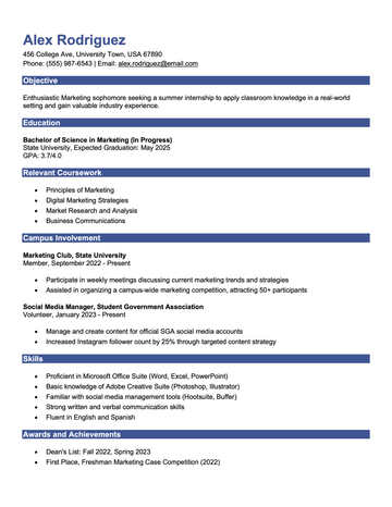 Simple Resume for Beginners (Examples & Free Downloads)