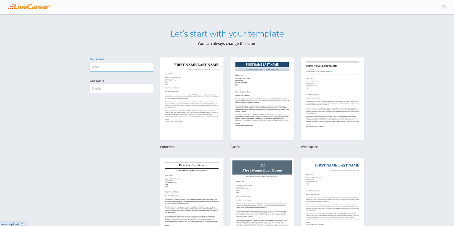 Top 9 Best Online Cover Letter Generators