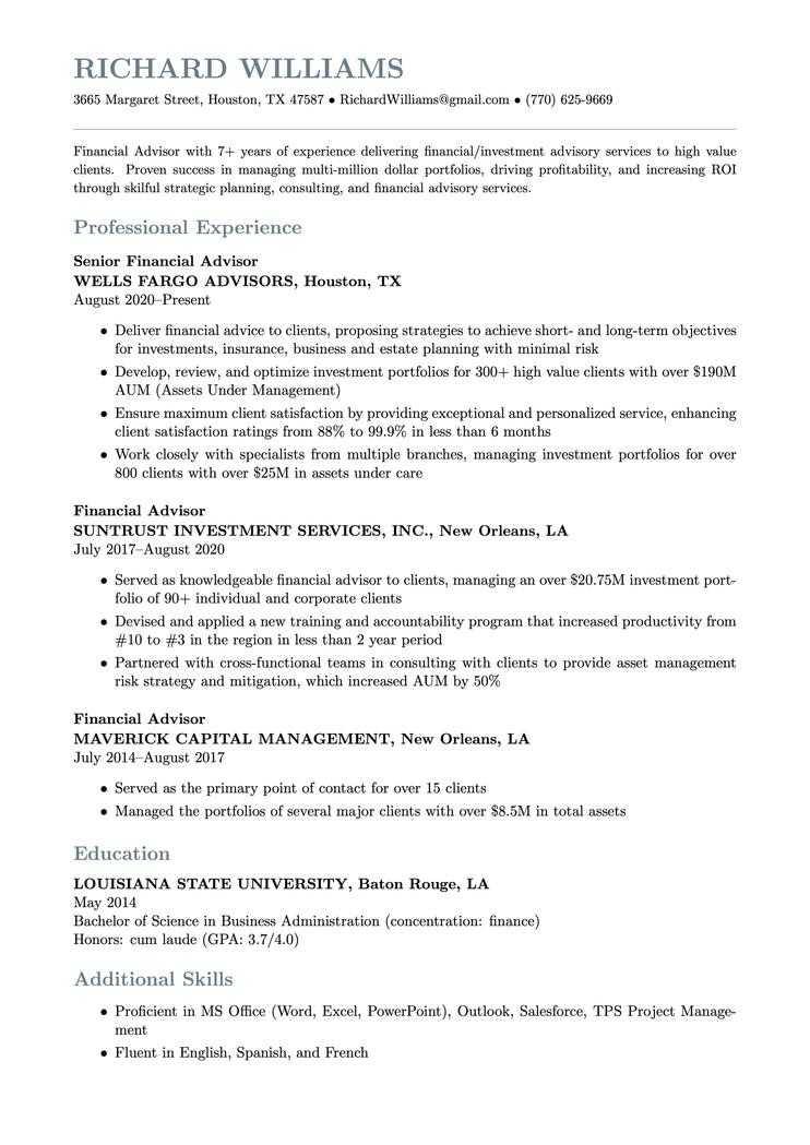 18 Free LaTeX Resume Templates