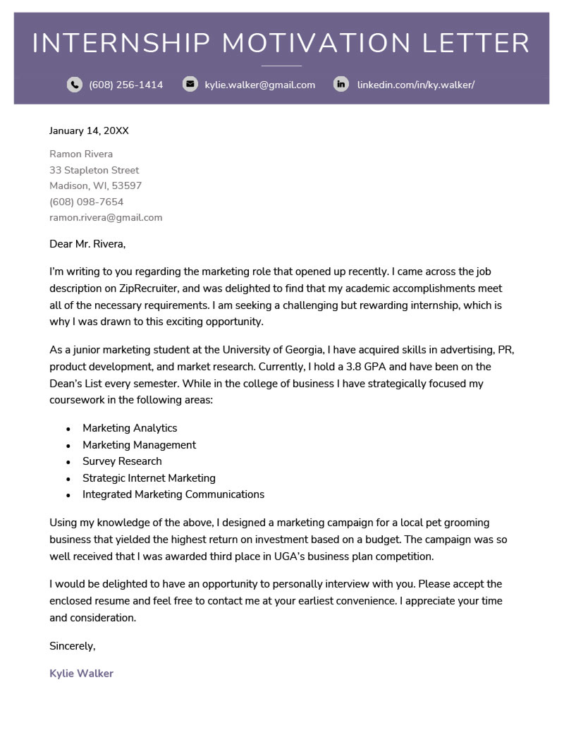 How to Write a Motivation Letter (Samples & Guide)