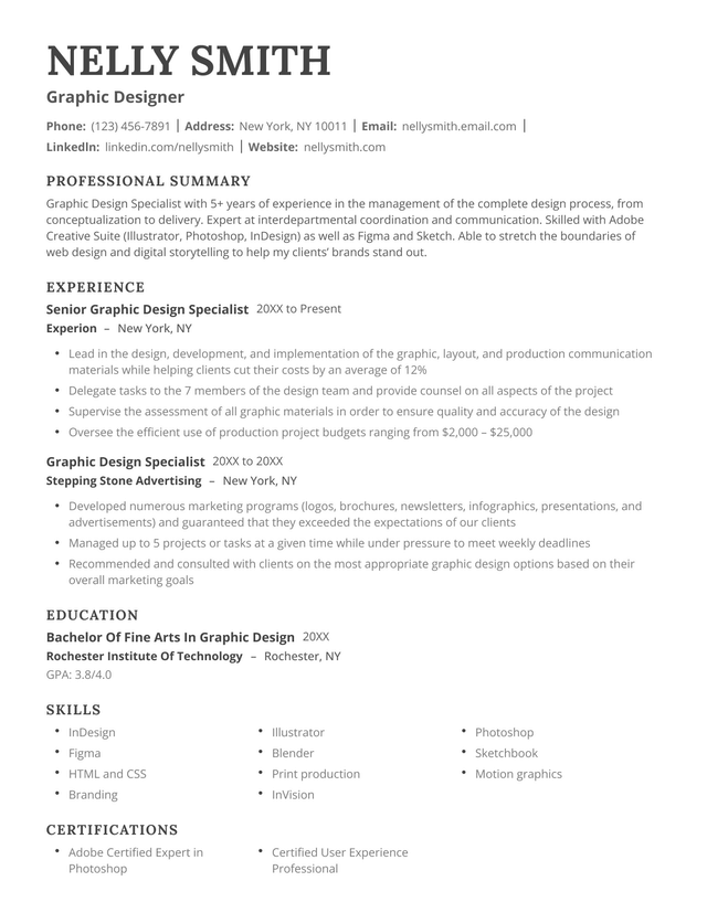 The Easiest Online Resume Builder [Free] — Resume Genius