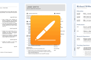 15+ Free Pages Resume Templates for Mac