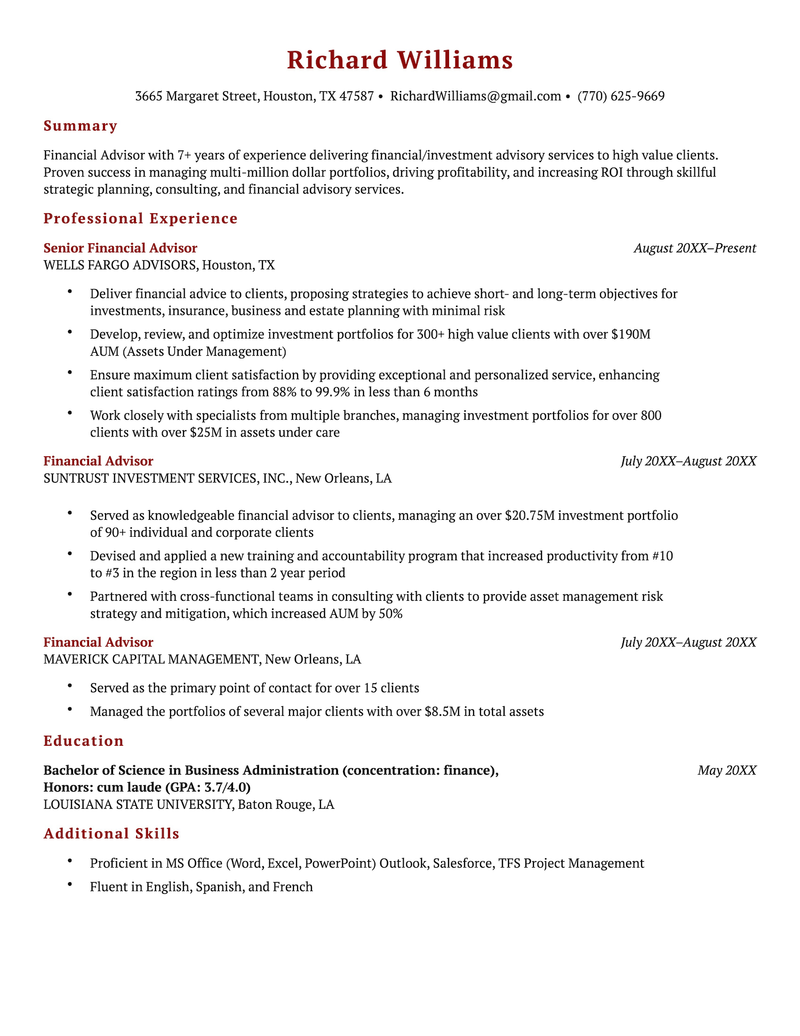 14 Free Pages Resume Templates for Mac