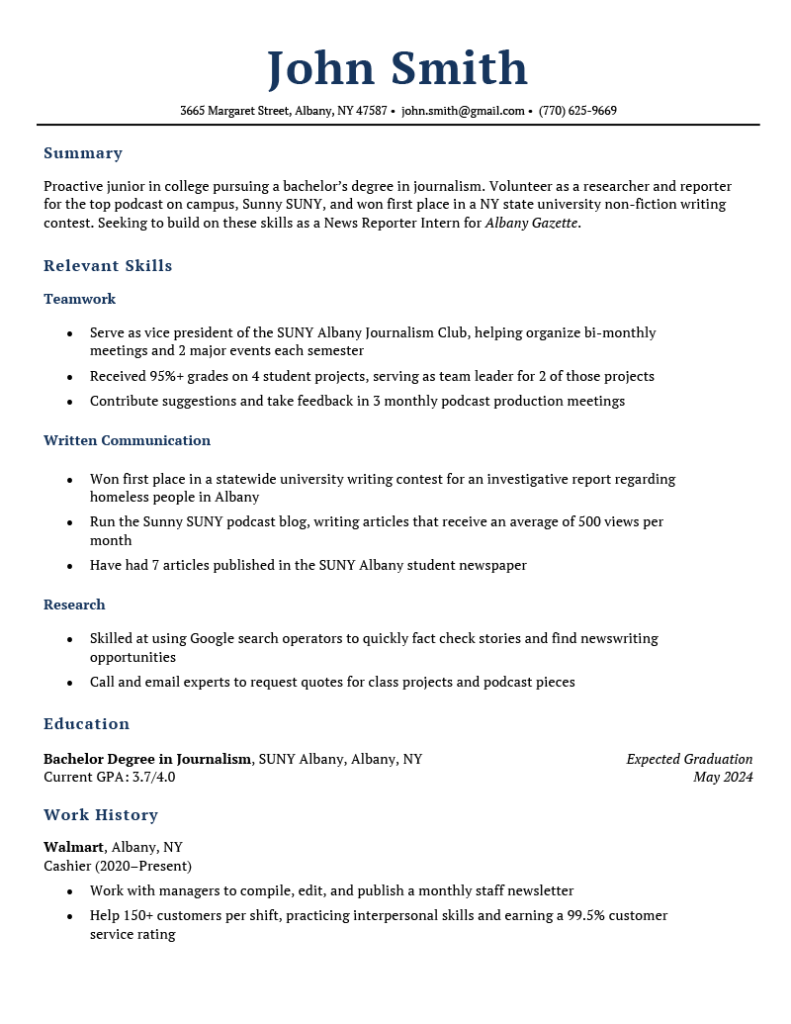 How to Make Your Perfect Resume [4+ Examples]