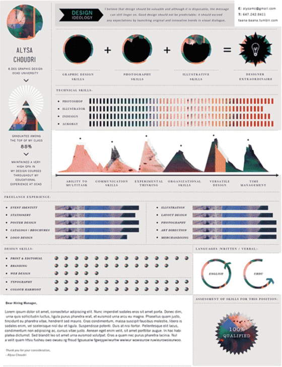 How to Make an Infographic Resume (with Examples and Templates)