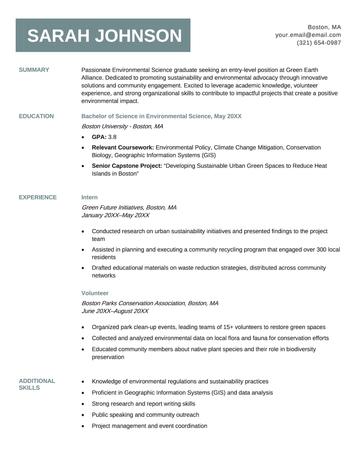 Resume for Beginners (Examples & Free Download)