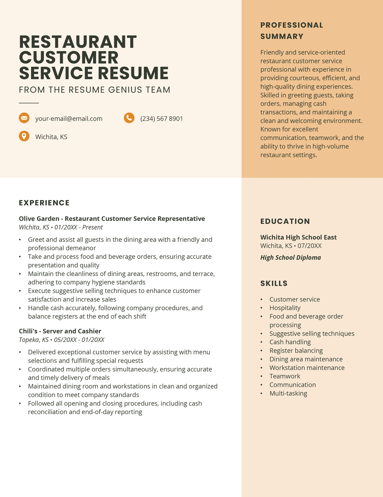 44 Customer Service Resume Examples (All Key Roles)