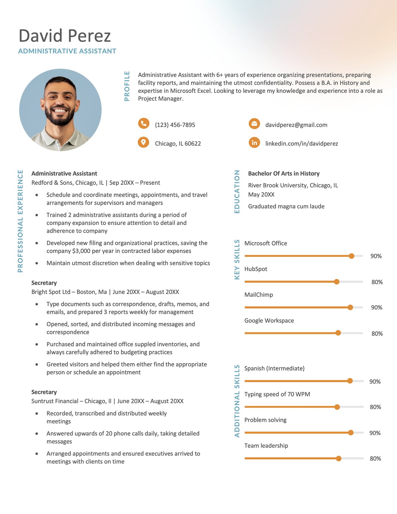 Resume Designs: 20 Stunning and Free Resume Templates