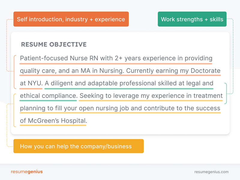 120+ Resume Objective Examples & Writing Guide