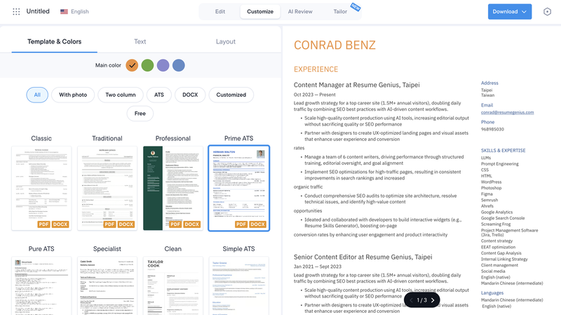 The Best Resume Builder for 2026 (Top 10 Apps)