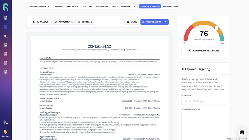 The Best Resume Builder for 2026 (Top 10 Apps)
