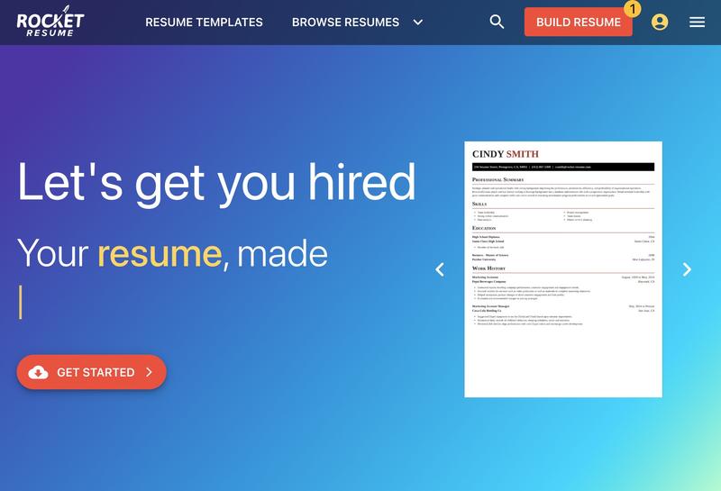 Rocket Resume Reviews: Builder and Templates