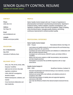 14 Quality Control Resume Examples (With Tips & Skills)