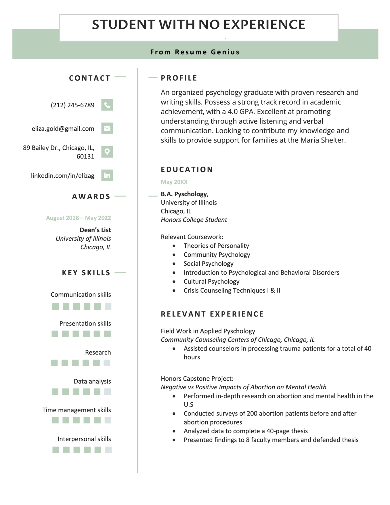 How to Make a Resume With No Experience (With Examples)