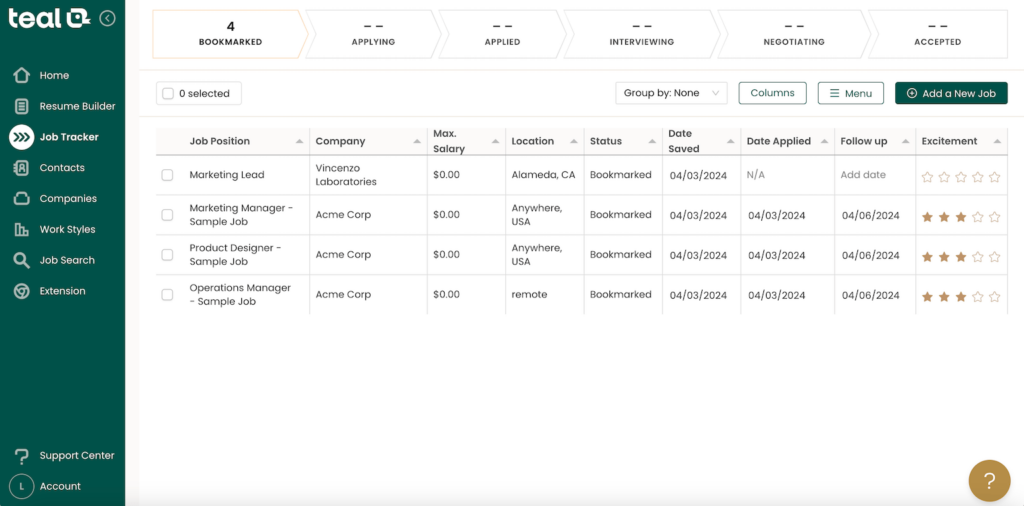 Teal Resume Builder Reviews (Pros & Cons + Pricing)
