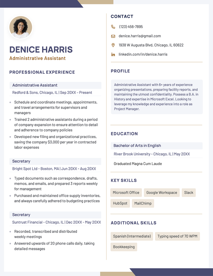 The Best Colors for Your Resume (With 5 Examples)