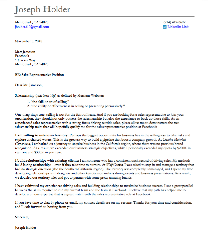 The 11 Best Cover Letter Examples of 2025