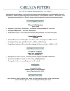 How to Make a Resume for Your First Job (With 2 Examples)