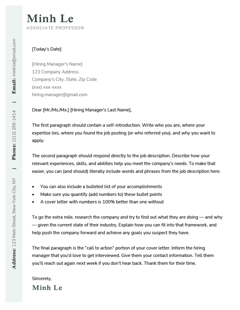 25+ Free Cover Letter Templates for Word