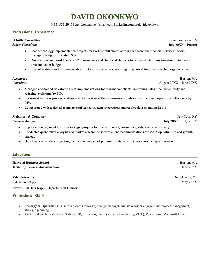 Yale Resume Template: Free Download with Samples & Tips